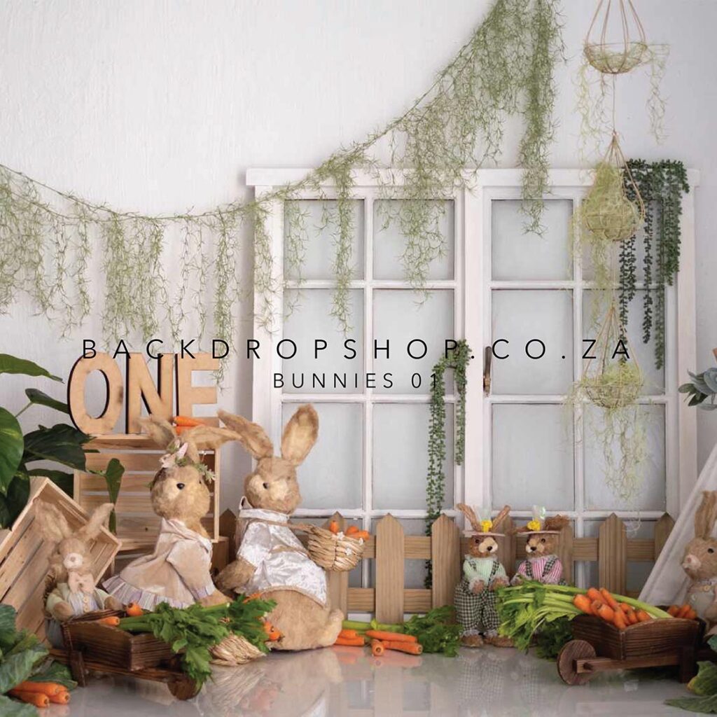 BUNNIES 01 BACKDROP – Backdrop Shop