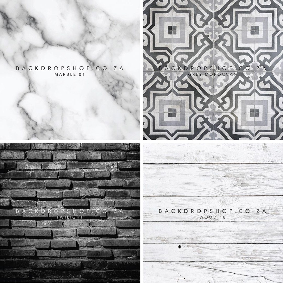 Kit 10 – Marble, Texture, Wall & Wood 01 Flatlay Kit – Backdrop Shop
