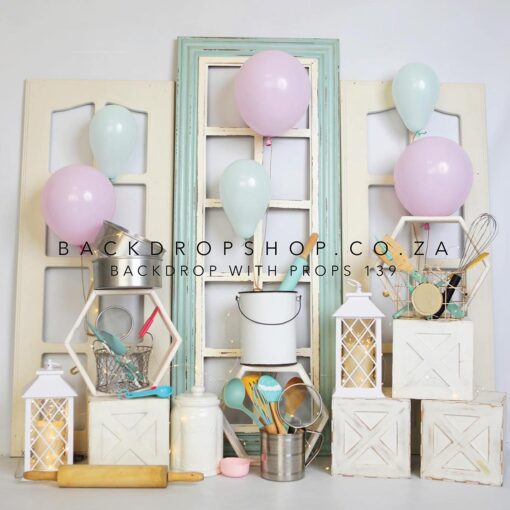 BACKDROP WITH PROPS 139 | Backdrop Shop