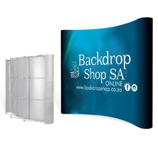 Slimline Banner wall 1600 X 800mm – Any design or print of your choice ...