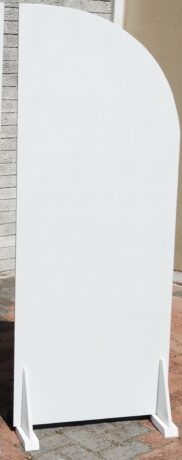 White Wooden Curved Arch Backdrop – Backdrop Shop