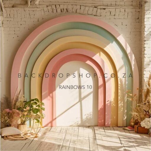 RAINBOW 10 BACKDROP – Backdrop Shop