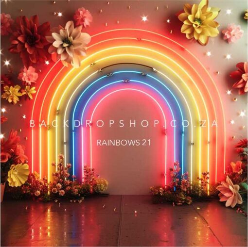 RAINBOW 21 BACKDROP – Backdrop Shop